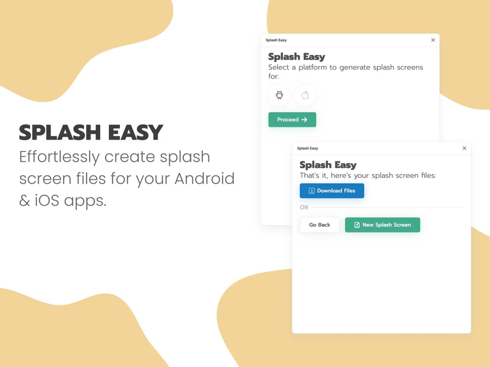 Splash Easy - Effortless splash screens for your apps by Fabian Kiprop ...