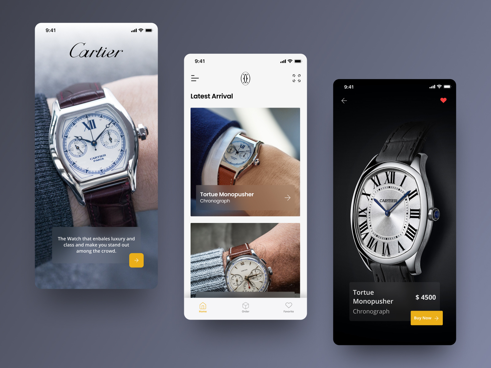 Cartier Store App by Sagar Mahato for HQ on Dribbble