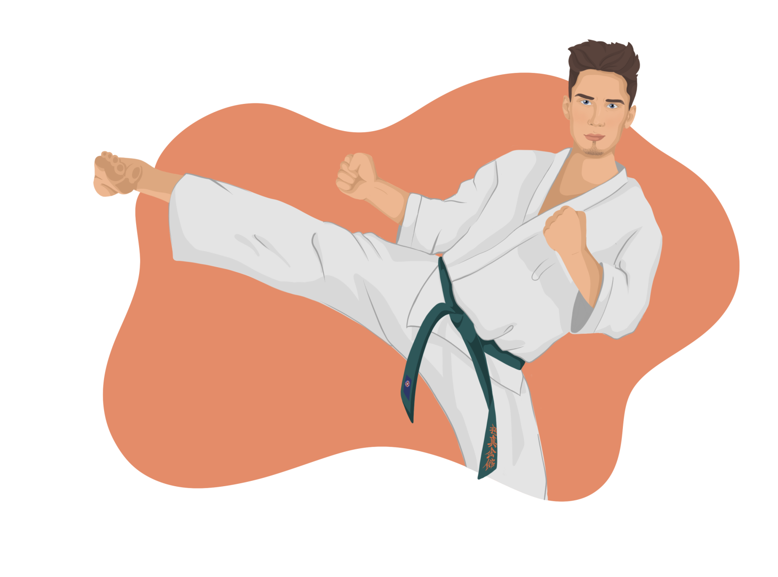 Karate by Darya on Dribbble