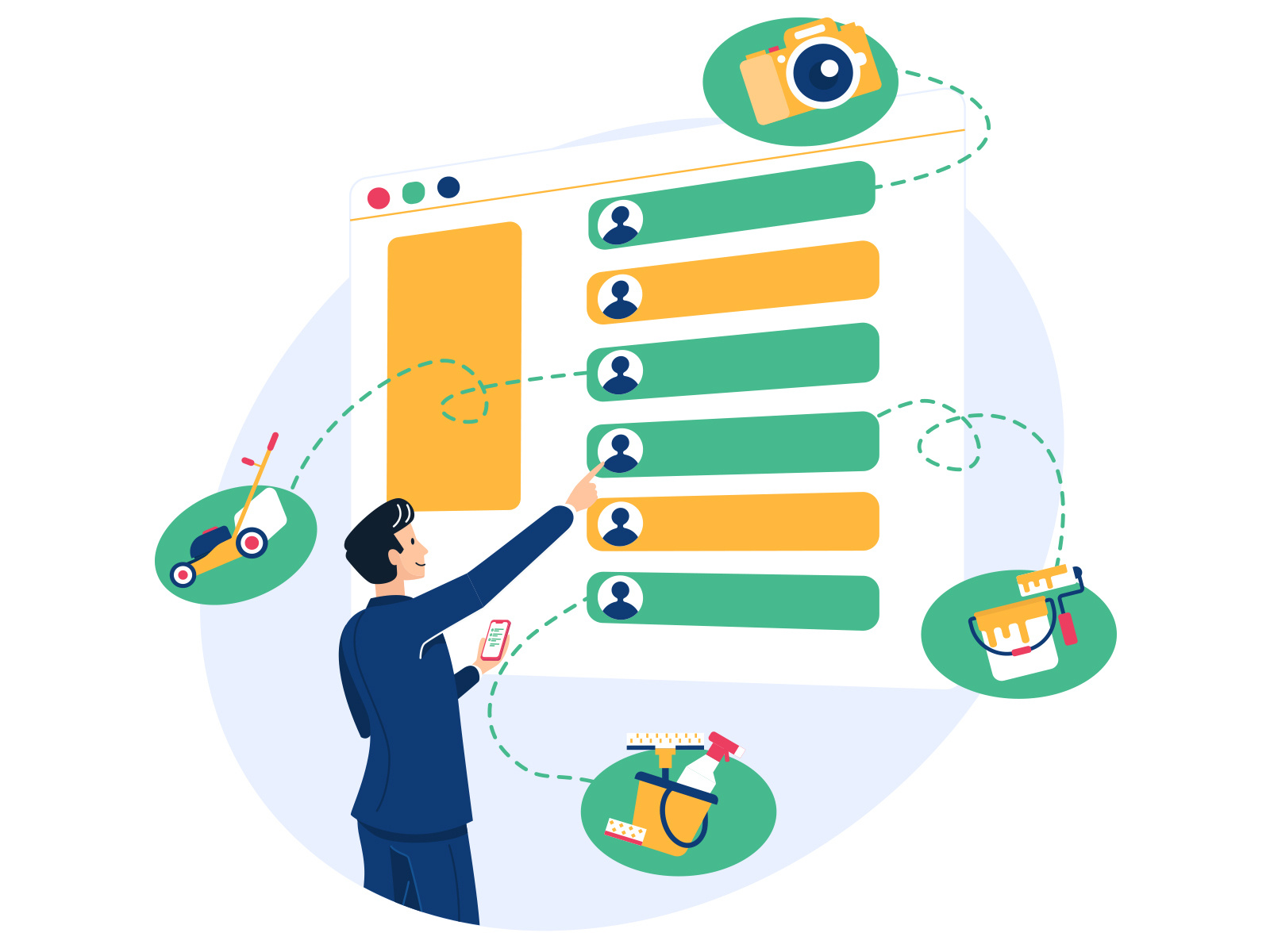 Choice Services by Pawel Stachura on Dribbble