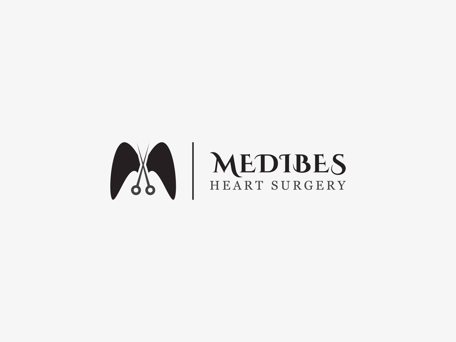Medibes heart surgery logo design by pixivect on Dribbble