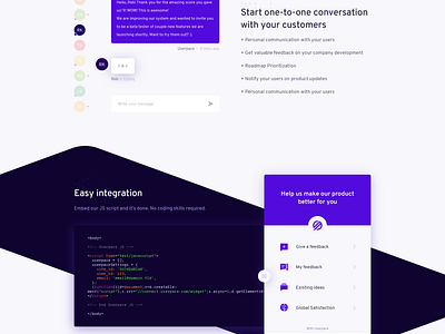 Userpace - Landing Page NPS® by Onvey on Dribbble