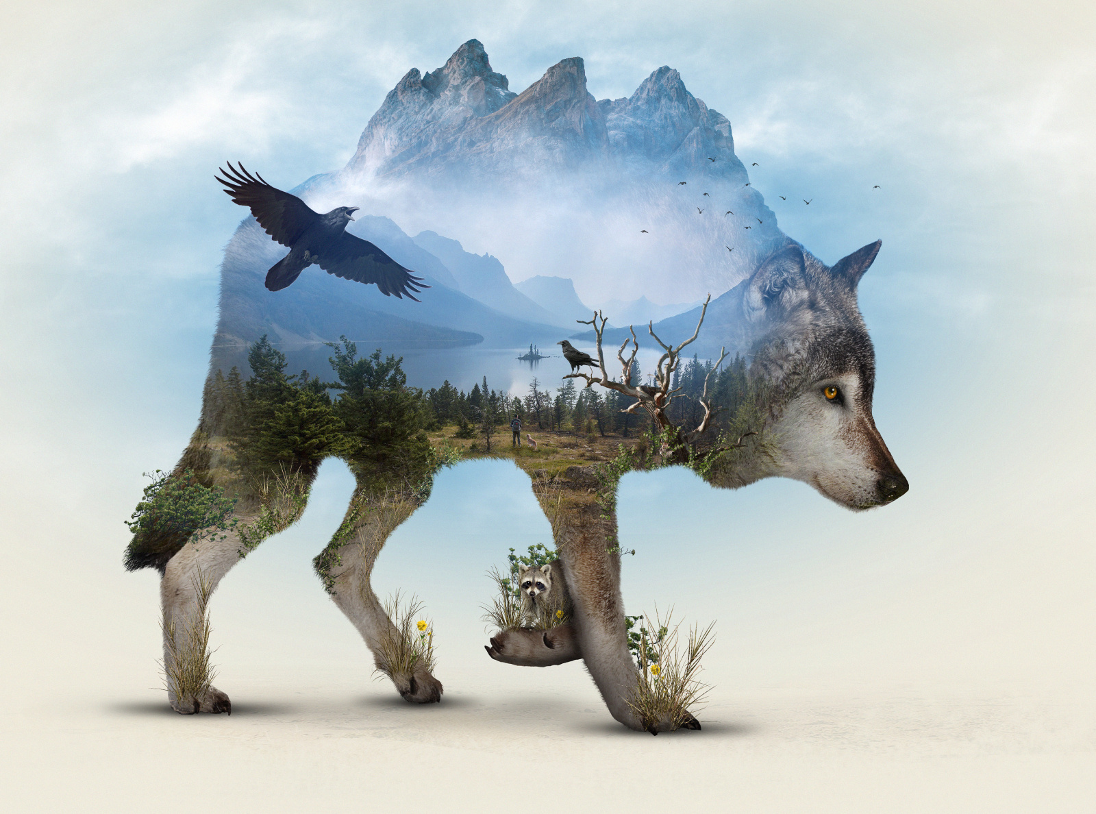 Wolf at the Gate by Alain | ShinobiPixel on Dribbble