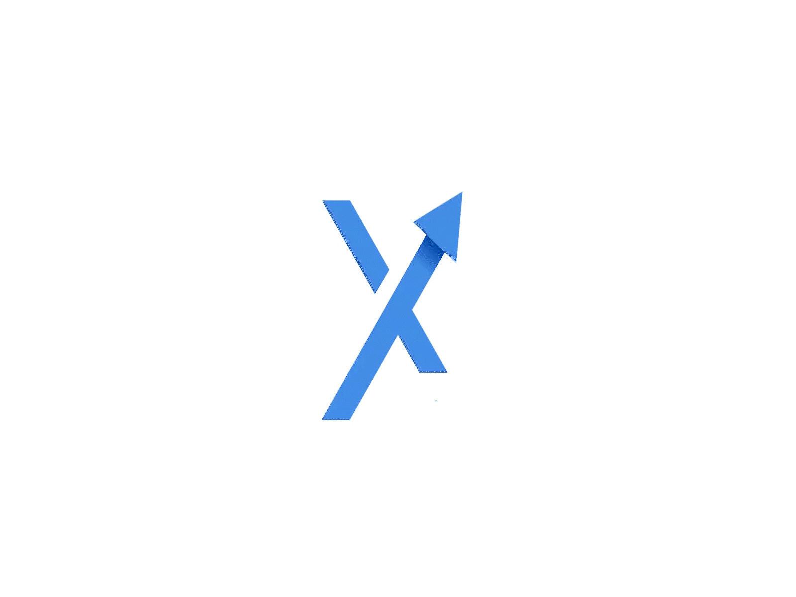 Complex X rotation logo Lottie JSON animation by lottiefilestore on ...