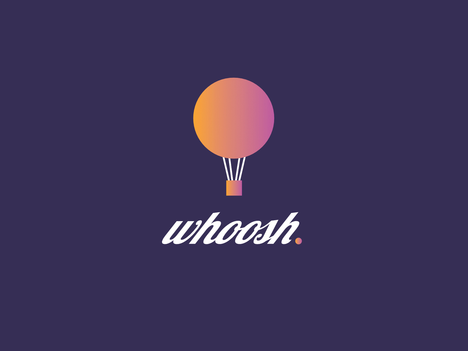 Whoosh - Day 2 - Daily Logo Challenge by MasondeDesigns on Dribbble