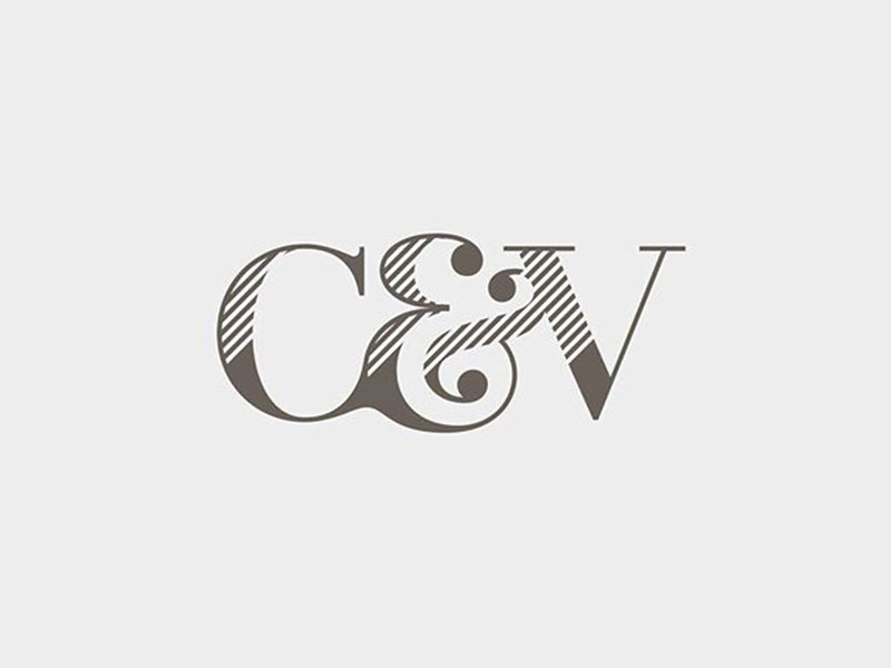C V Monogram - final by Tyler Fleming on Dribbble