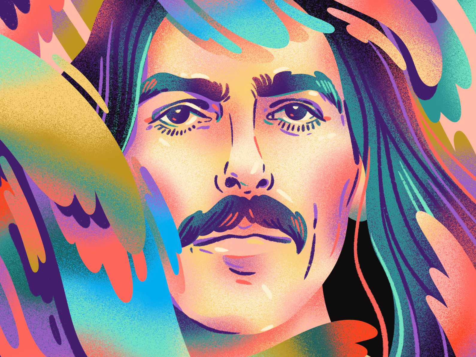 George Harrison by Jordan Kay on Dribbble