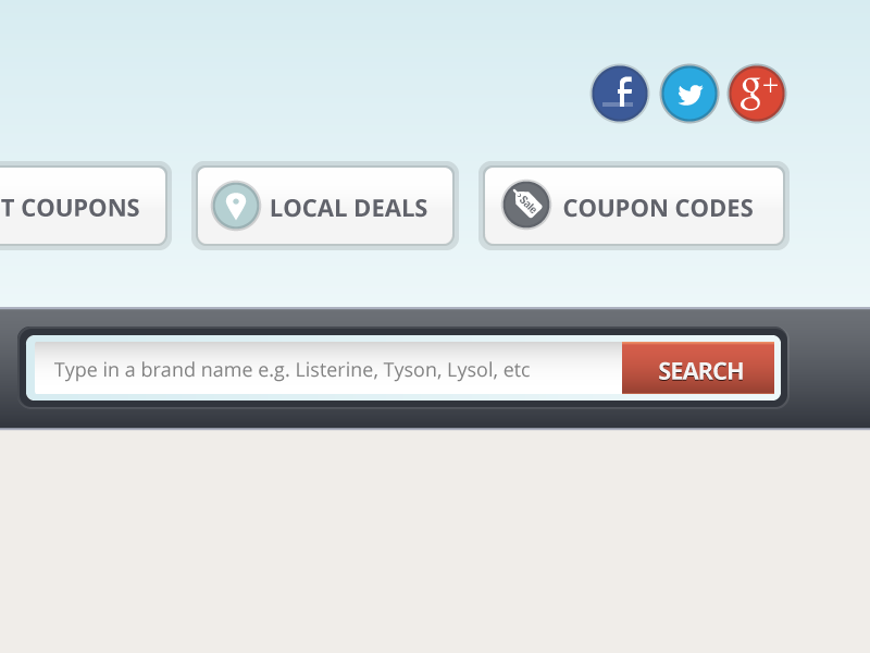 Header UI by Steve Sutanto on Dribbble