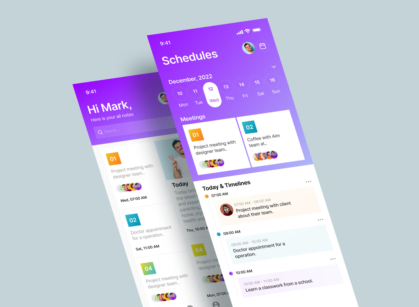 Notes creating applicating by Asad Akbar on Dribbble