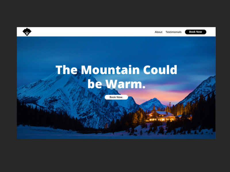 WEBPAGE MOUNTAIN TRAVEL by peachweb.designs on Dribbble