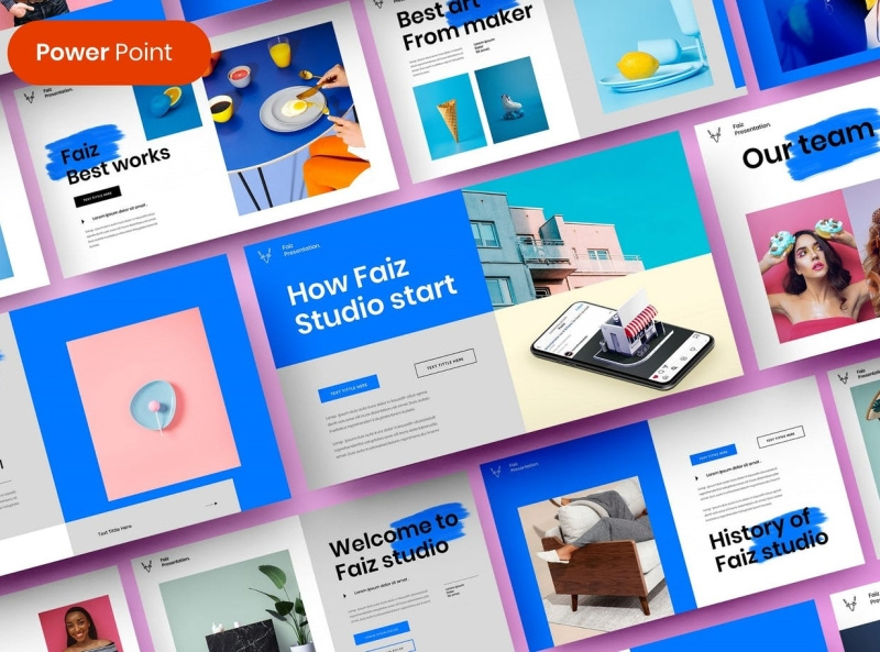 Faiz Multipurpose Template by MyTemplates on Dribbble