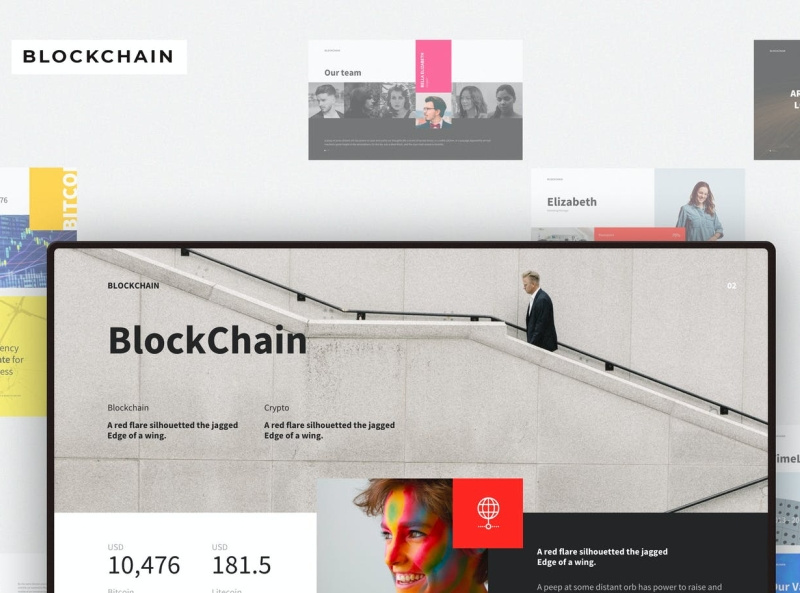 BLOCKCHAIN Multipurpose Template by MyTemplates on Dribbble