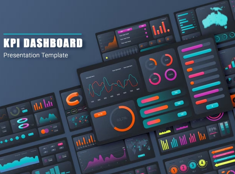 Free Dashboard PowerPoint Template by Presently Creative on Dribbble