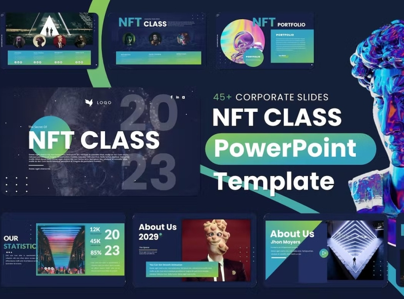 NFT Class Multipurpose Template by MyTemplates on Dribbble