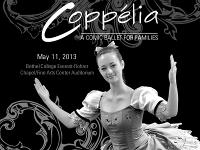 Ballet Program Cover by Ryan B. Clark on Dribbble