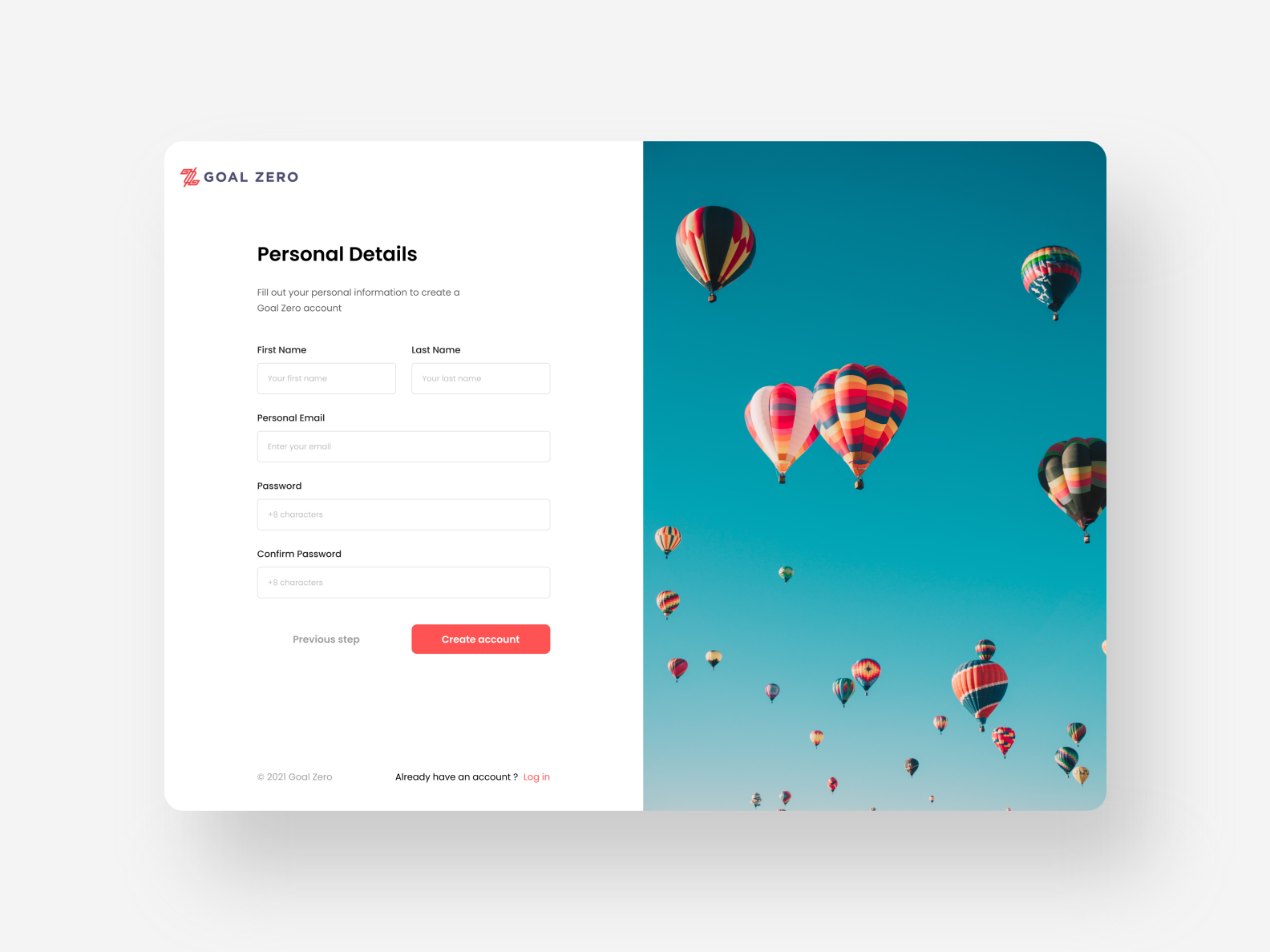 Registration by andi bardulla on Dribbble