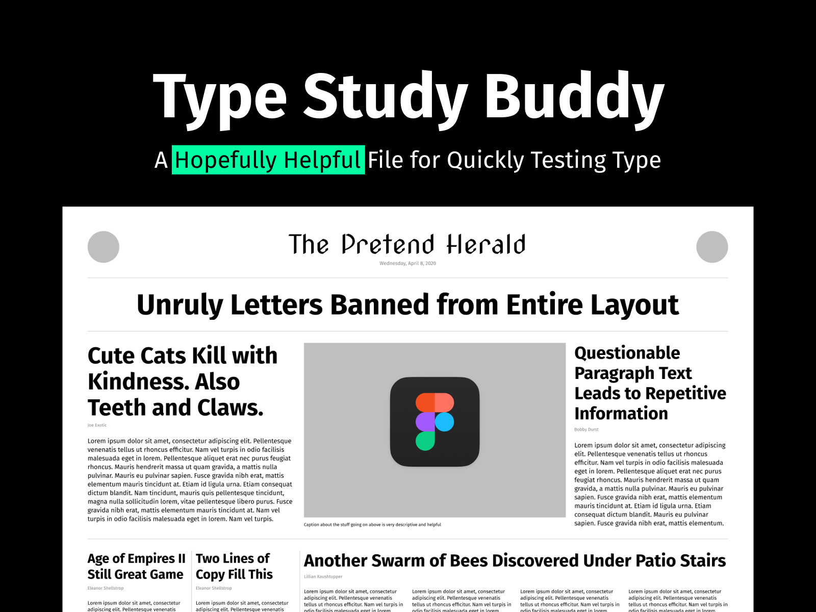 Type Study Buddy by Mark Johnson on Dribbble