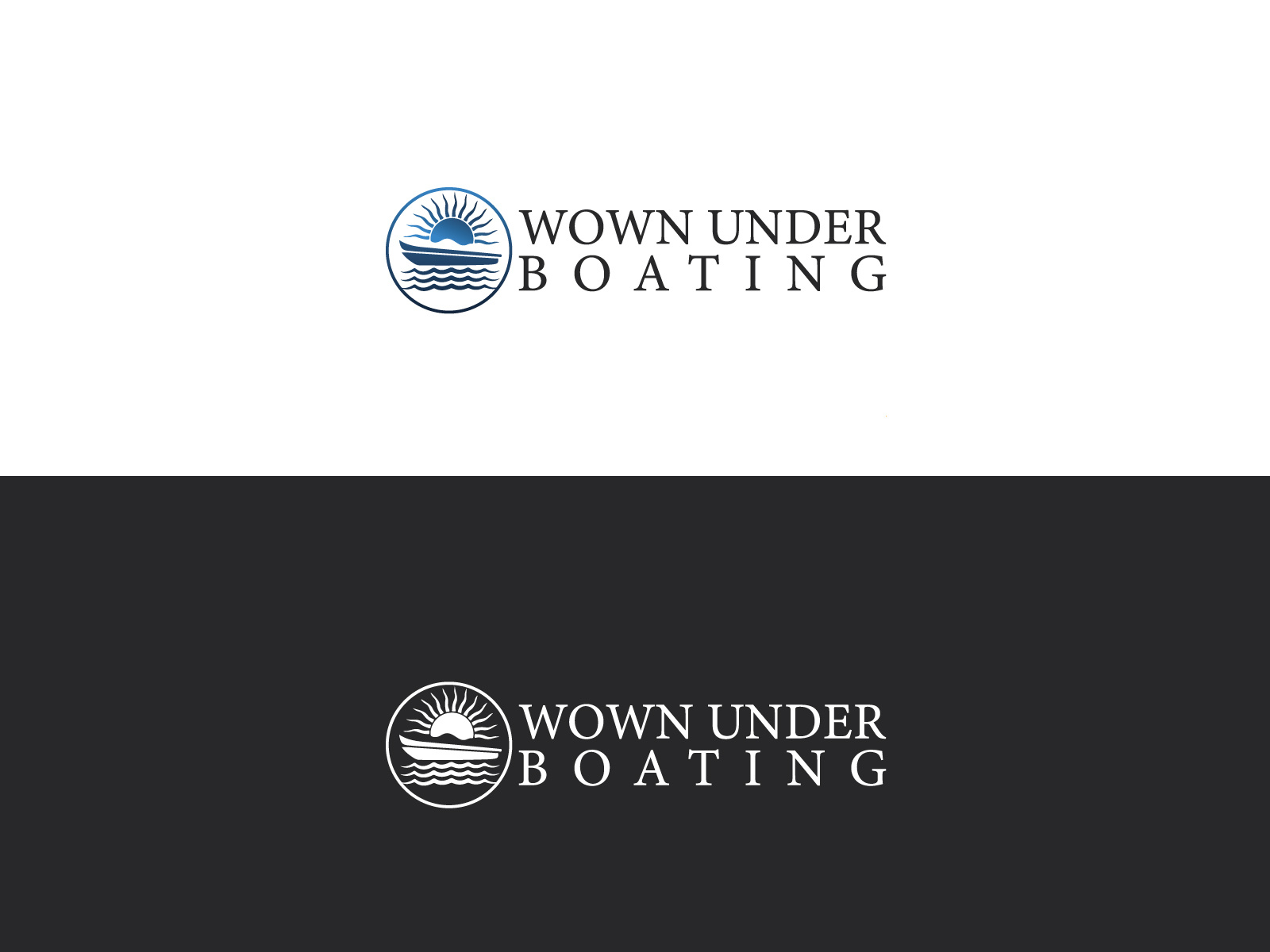 Boating Logo Design by Md Iqbal Hasan on Dribbble