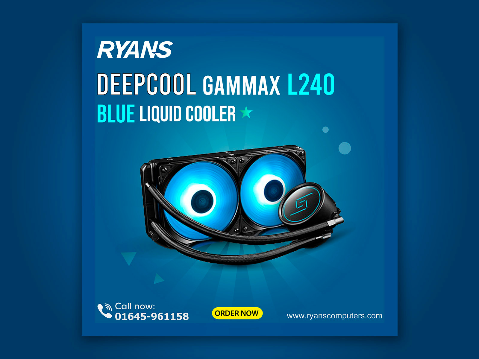 Professional blue social media post design by Mustafa Sadik Seraji-3d ...