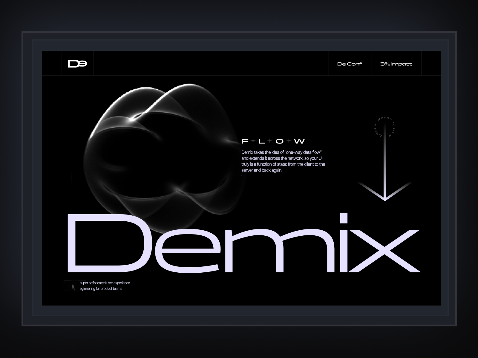Demix Technology Agency by Stephen Promise on Dribbble