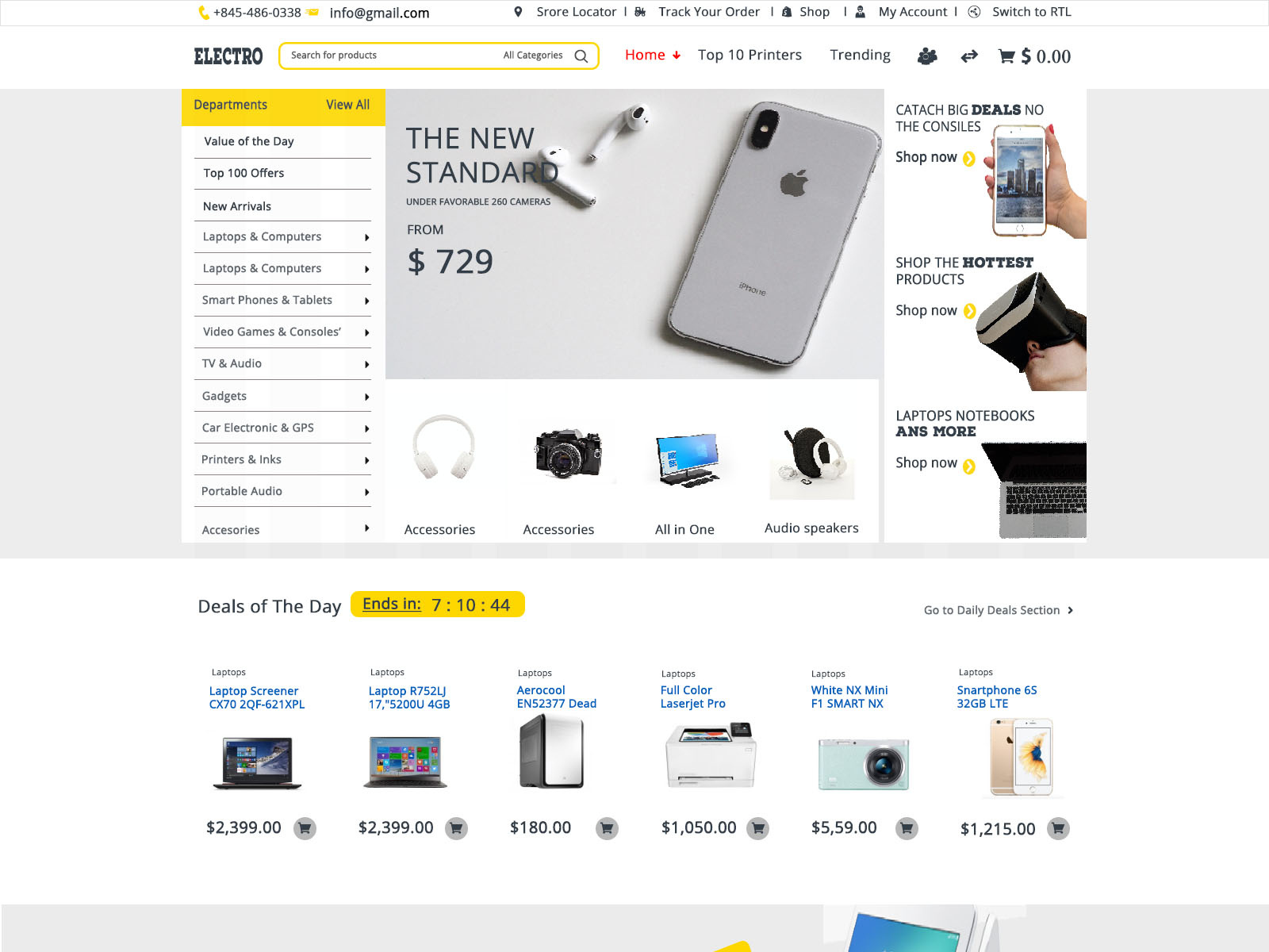 Ecommerce website design by Graphics Tutors on Dribbble