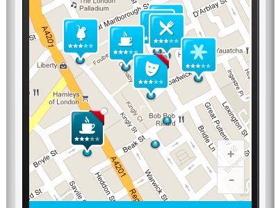 Map Pins by Ed Lea on Dribbble