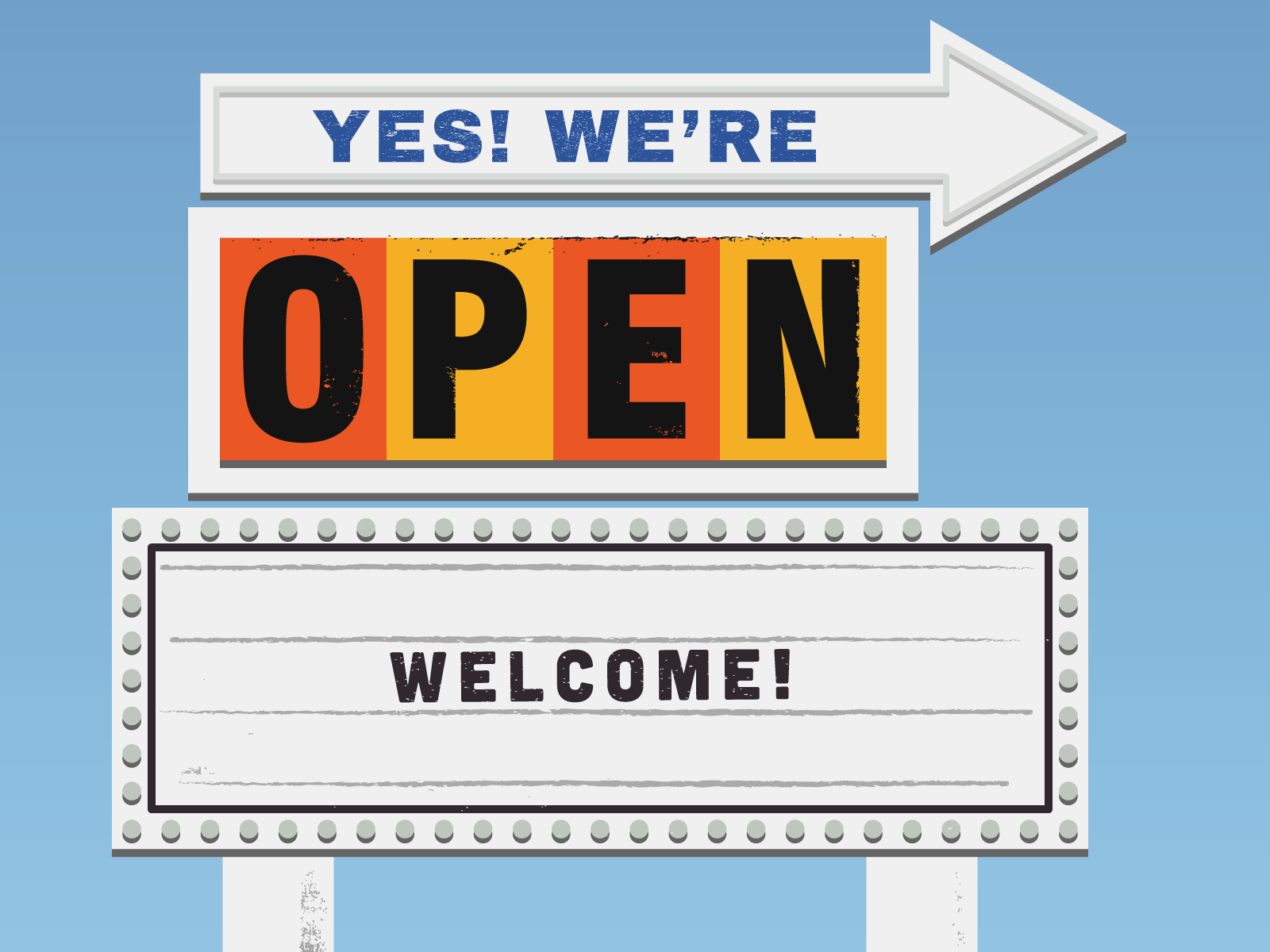 Retro Signage by Eddie Fieg Studio on Dribbble