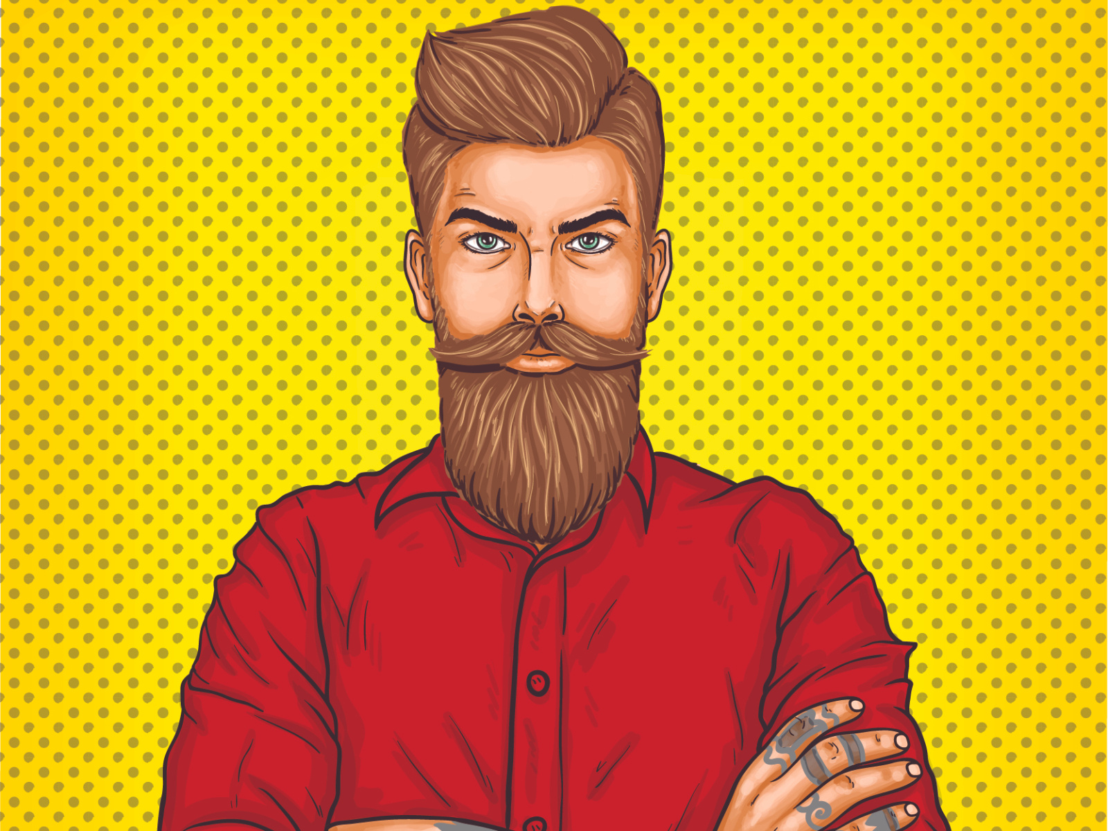 A Man by purpleLime on Dribbble