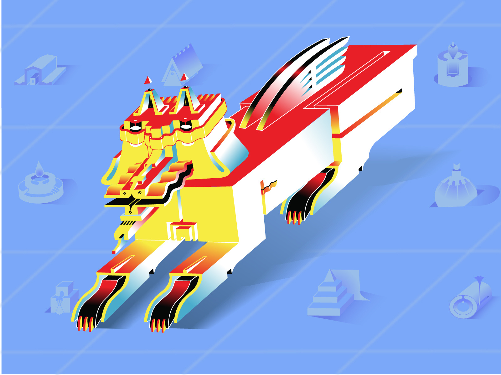 Sphinx by Vadik Fin on Dribbble