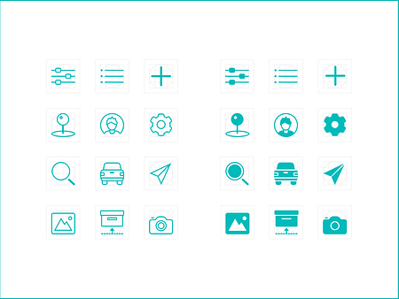 Line & Fill Icons by MDS on Dribbble