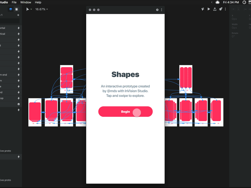 Shapes Prototype by MDS on Dribbble