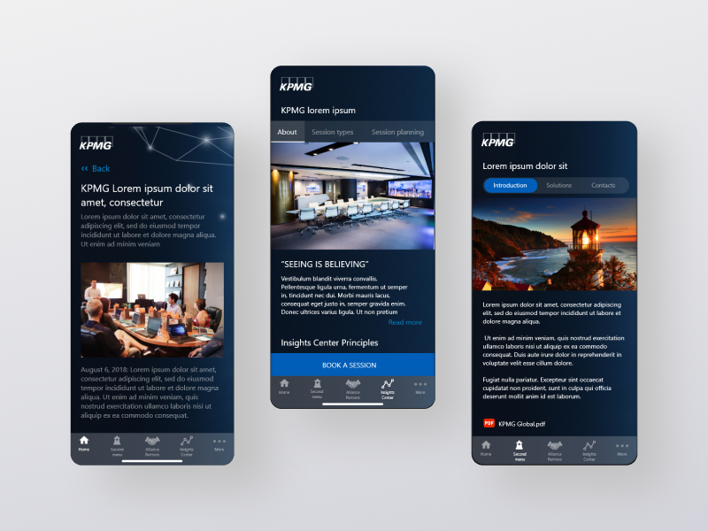 [Mobile App] UI/UX Design for internal workspace booking service by ...