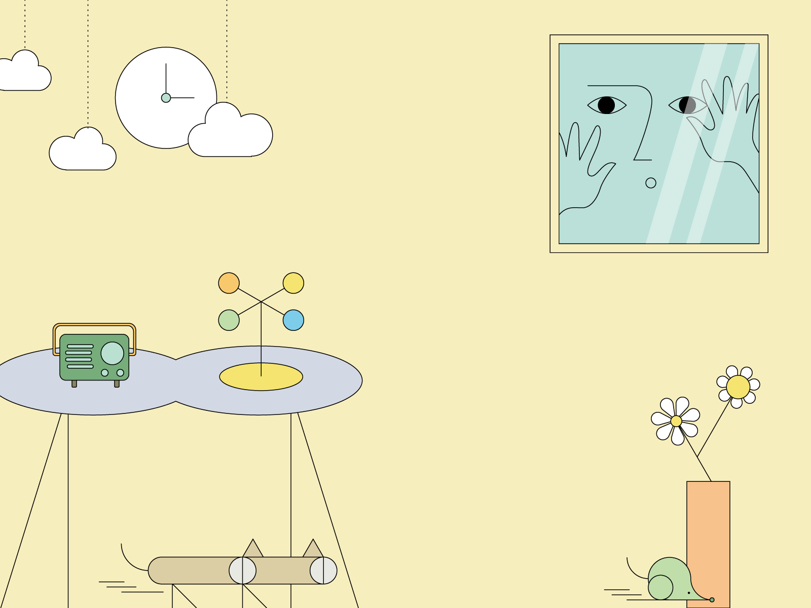 Look inside the Window by Kian on Dribbble