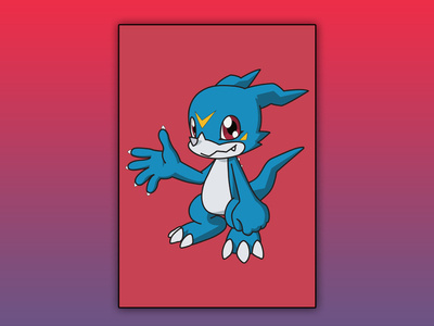 Digimon Vector Art by Nazmi on Dribbble