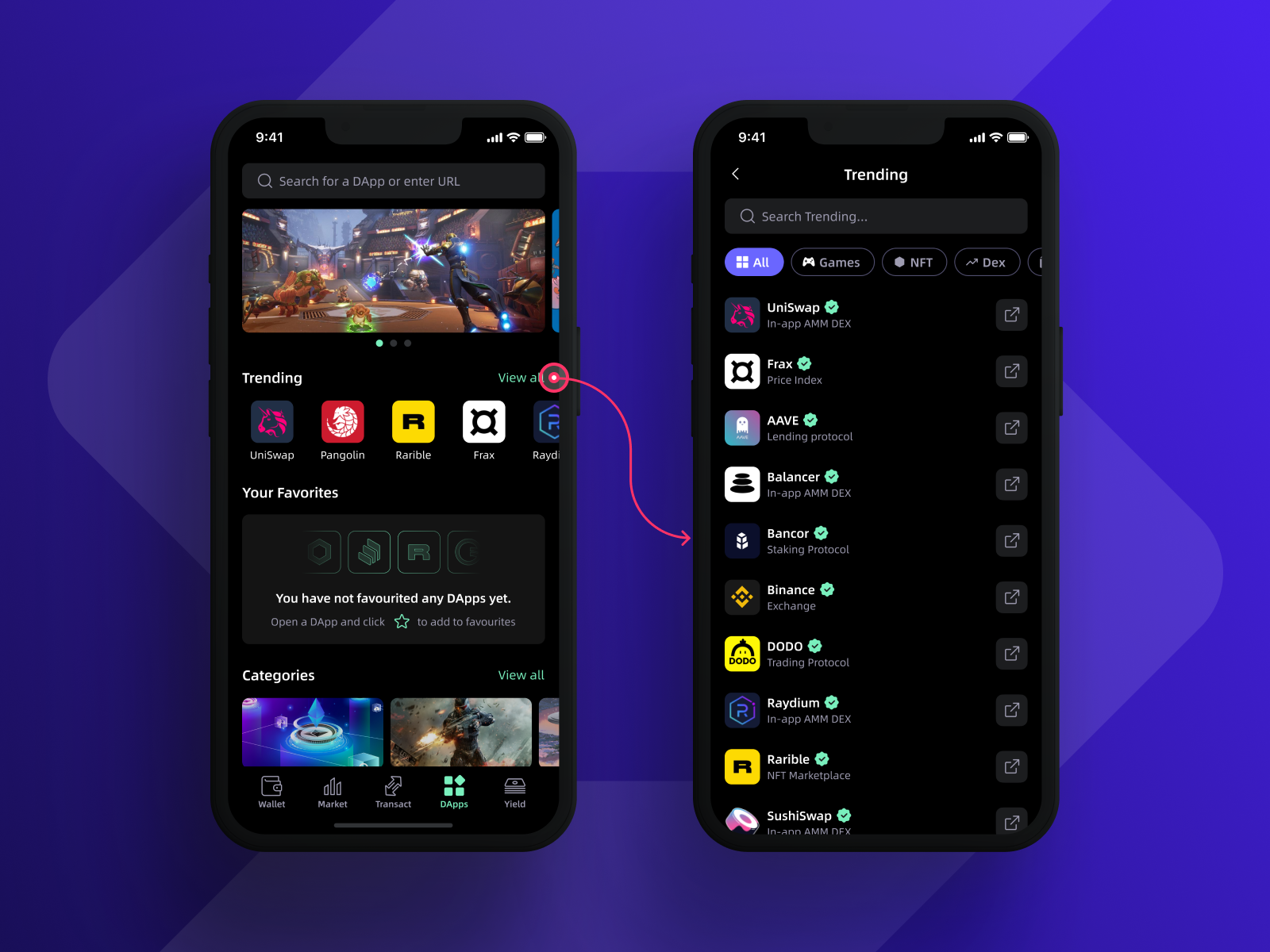 SafePal DApp Store by Jose Bento for Heyo on Dribbble