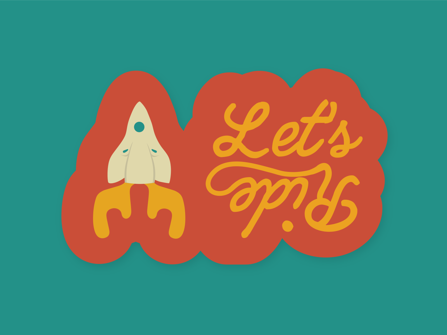 Let's Ride Logo by Kari Paine on Dribbble