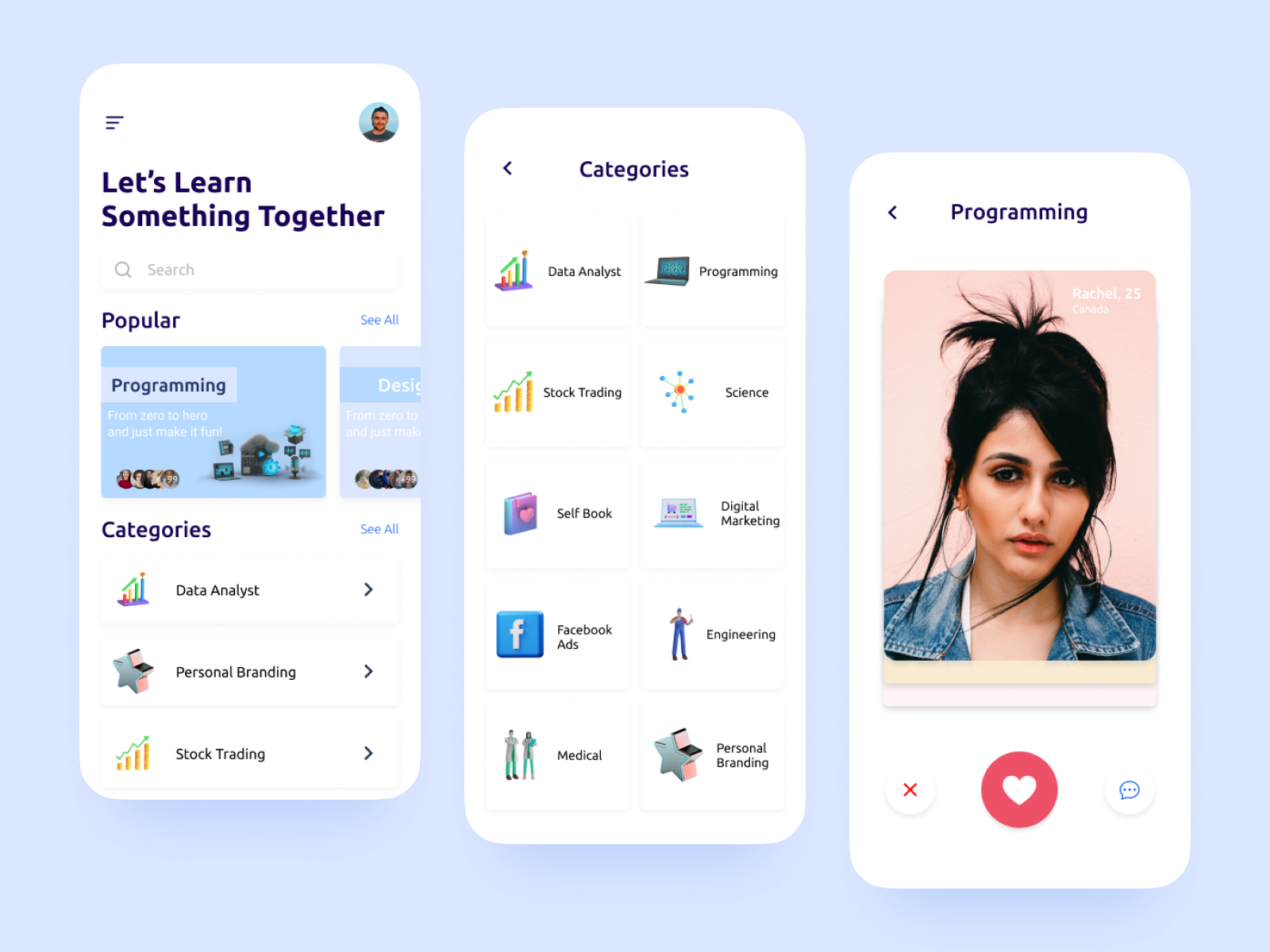 #Exploration - Study Together App by Fauzi Ilham on Dribbble