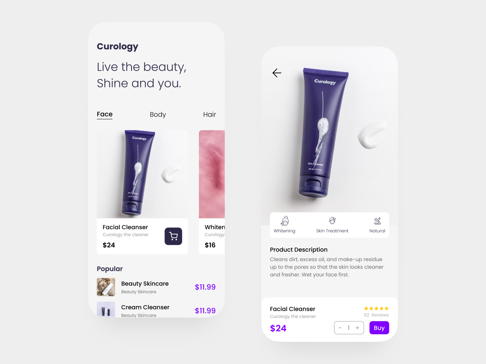 Beauty Product Apps by Fauzi Ilham on Dribbble