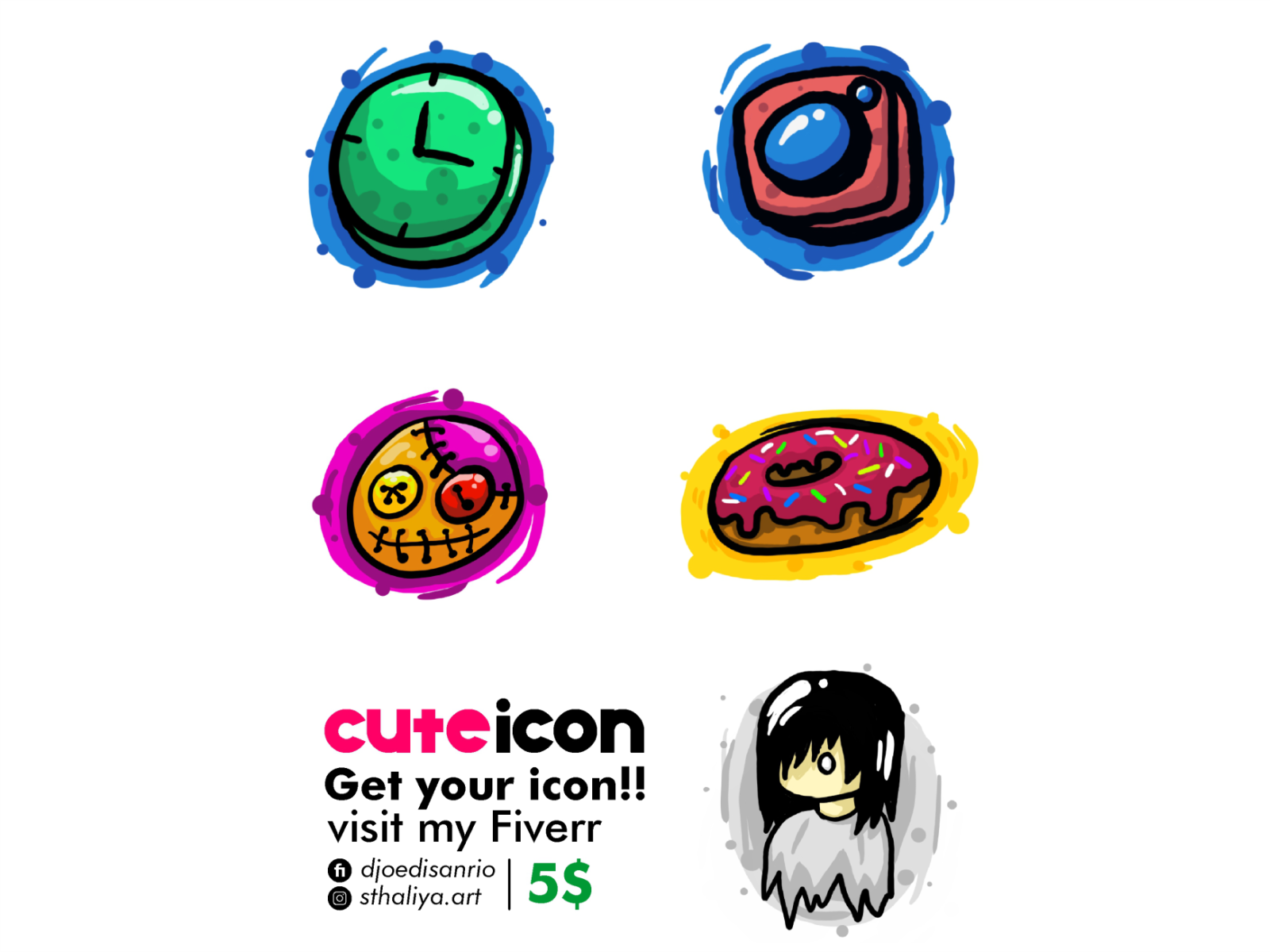 Cute Icon by Djoedi Sanrio on Dribbble