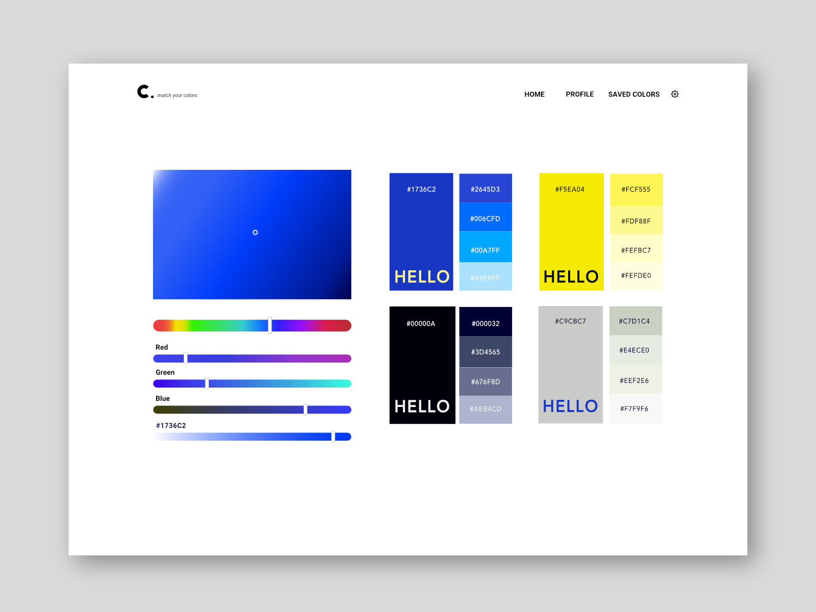 color picker by Soda85 Digital on Dribbble