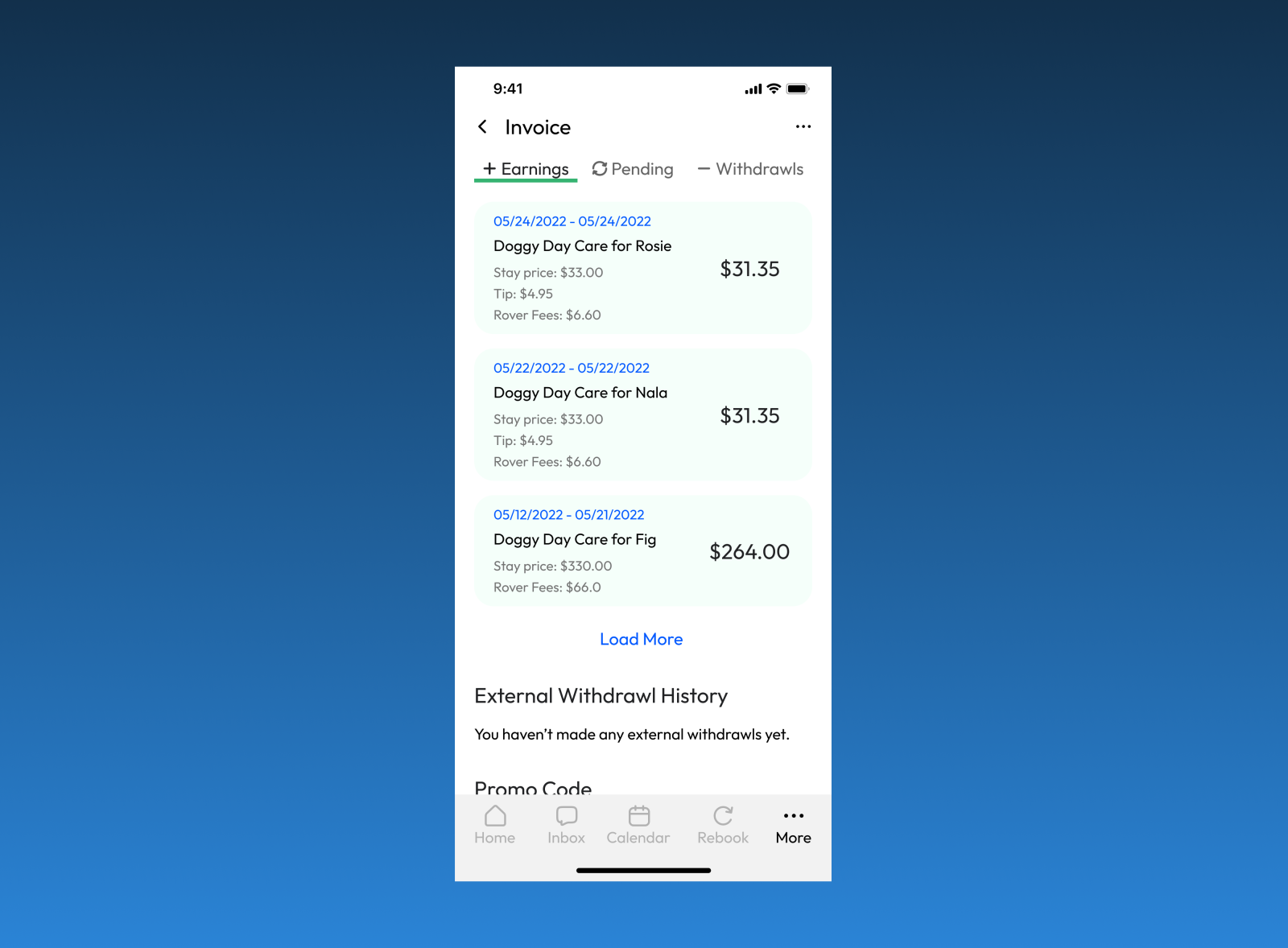 100 Day UI Challenge Day 46 - Invoice by Rachel Kim on Dribbble