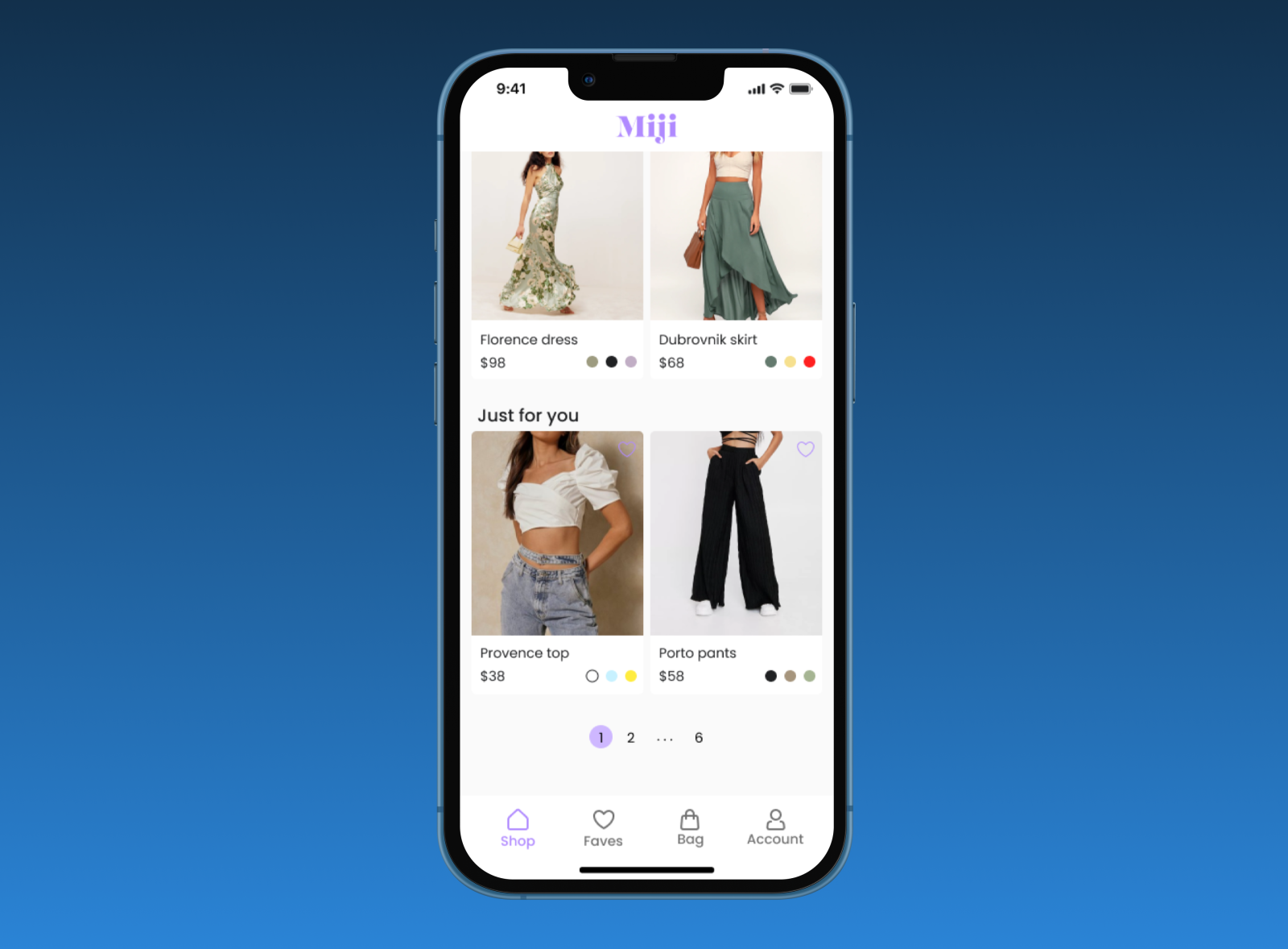 Daily UI Challenge 85 - Pagination by Rachel Kim on Dribbble