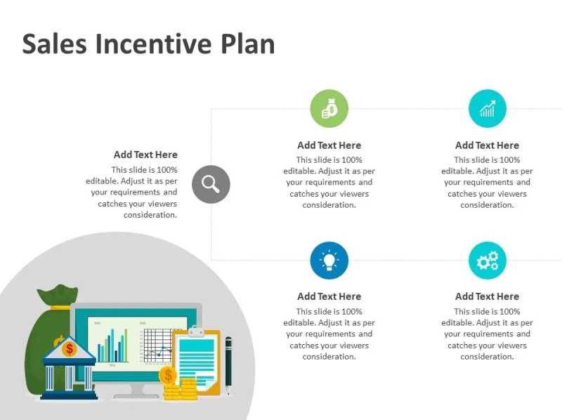 Sales incentive plan PowerPoint template by Kridha Graphics on Dribbble