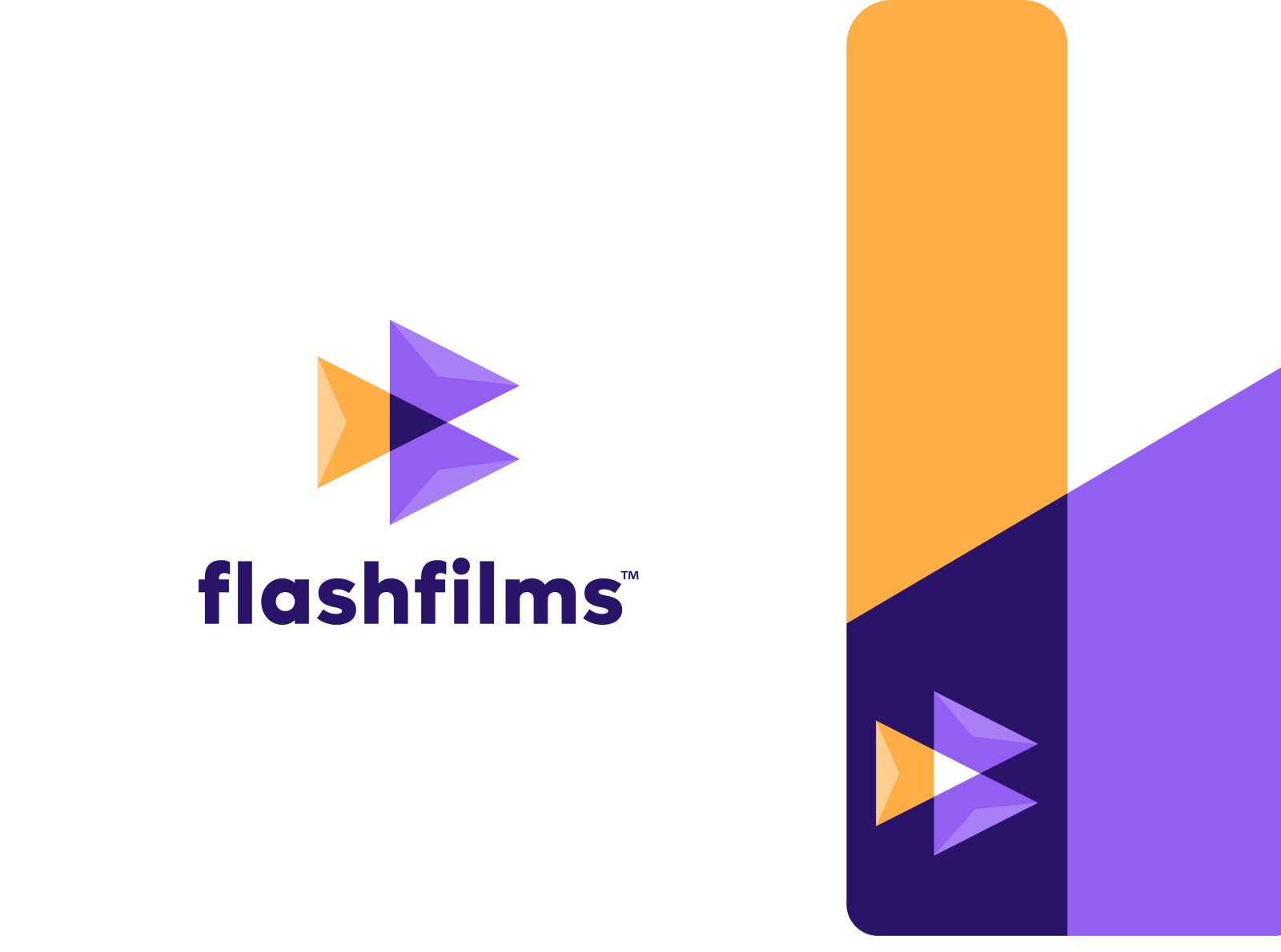 Flashfilms Logo Design by Md Asraful - Logo & Branding Designer on Dribbble