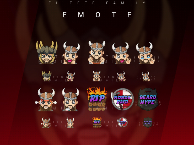 VIKING EMOTE by Elite Family on Dribbble