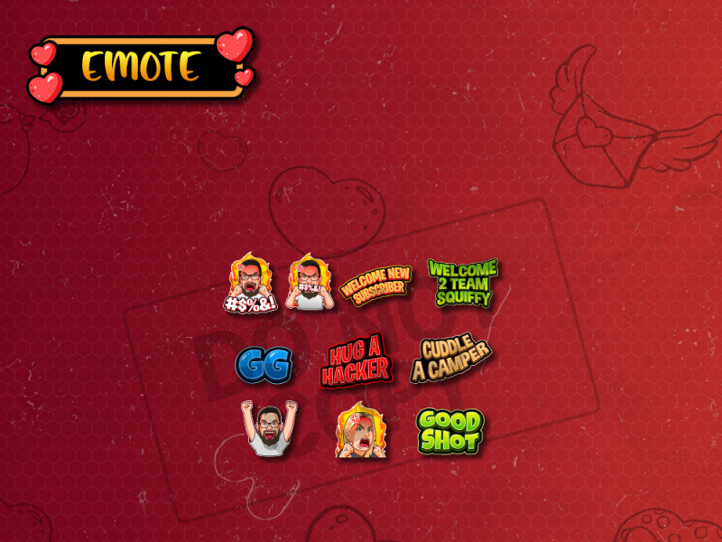 Emote by g4streamer on Dribbble