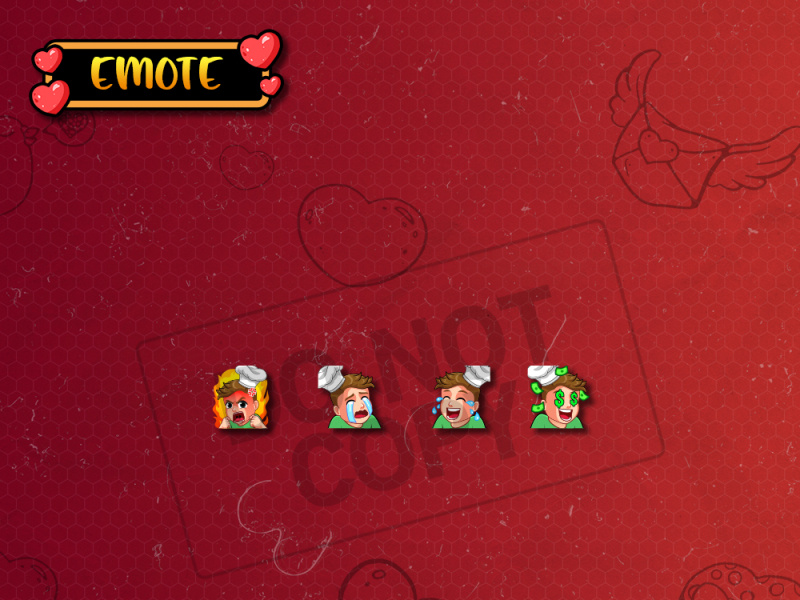 EMOTE - CHEF 👨🏻‍🍳 by g4streamer on Dribbble