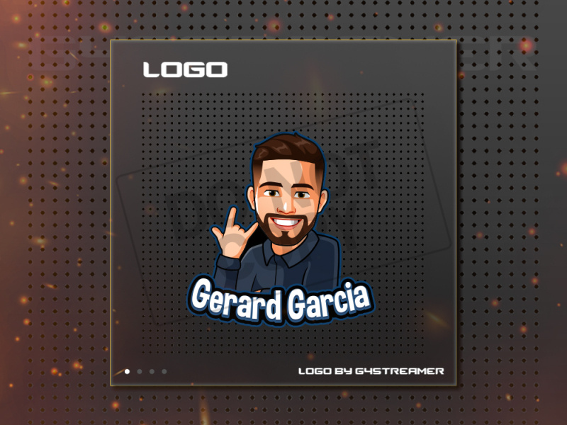 MAN LOGO by g4streamer on Dribbble