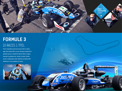Formula 3 Driver by Alexander Jong on Dribbble