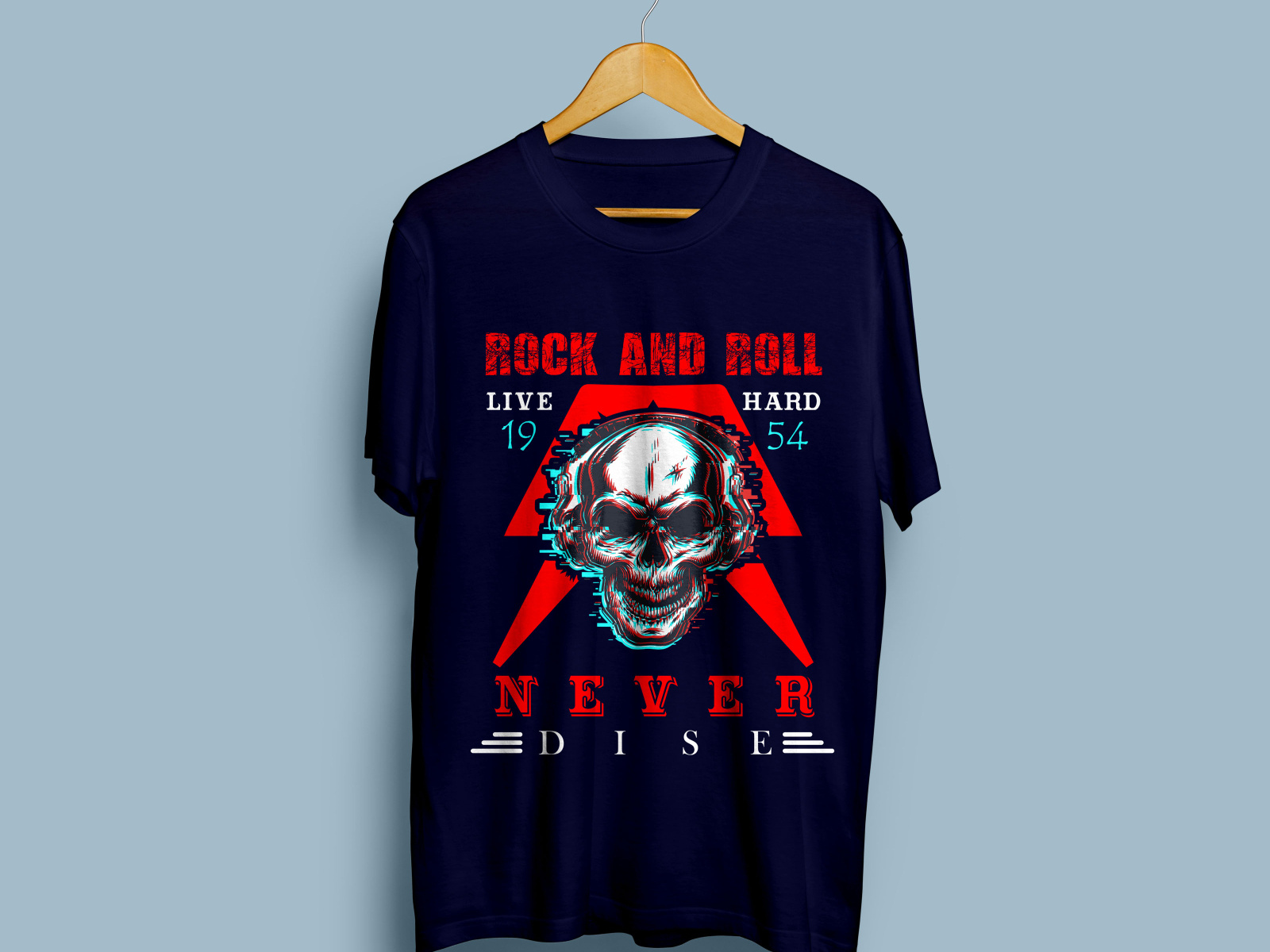 ROCK AND ROLL, T-Shirt design by MD Hassan on Dribbble